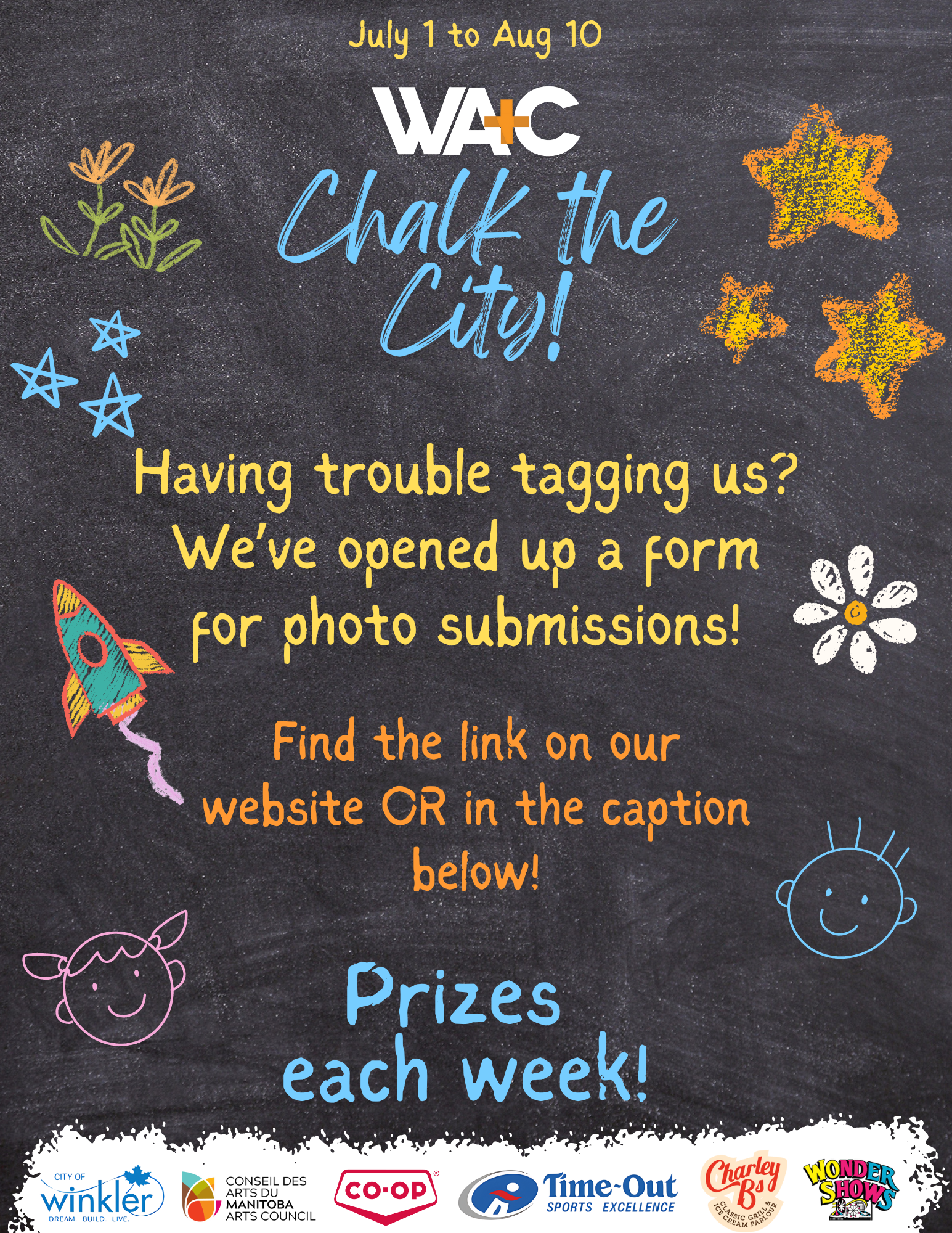 Chalk the City 2024! - Winkler Arts + Culture