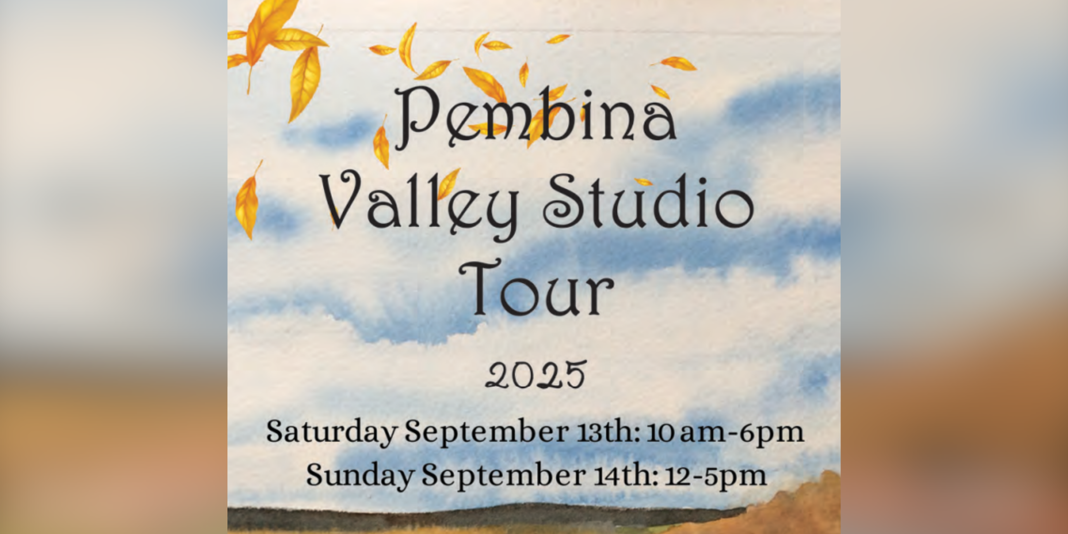 Pembina Valley Studio Tour This Weekend! - Winkler Arts + Culture